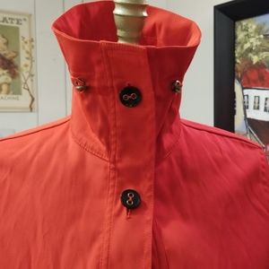 Ruby Rd. | Jackets & Coats | Ruby Rd Red 34 Sleeve Crop Trench Coat ...